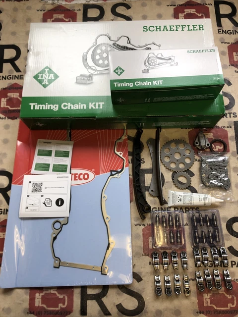 INA 559002830 TIMING Chain Kit 1.3 DIESEL MULTIJET AND 16 ROCKER ARMS ...