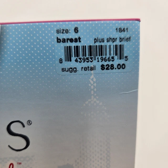 ASSETS RED HOT Label Spanx Barest Size 6 Plus Shaper Brief Panty £8.91 ...