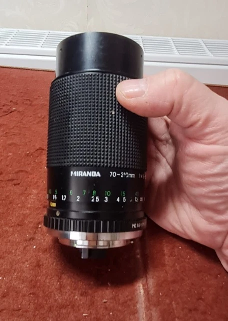 MIRANDA MC MACRO 70-210 mm 0.52 Camera Lens £12.00 - PicClick UK