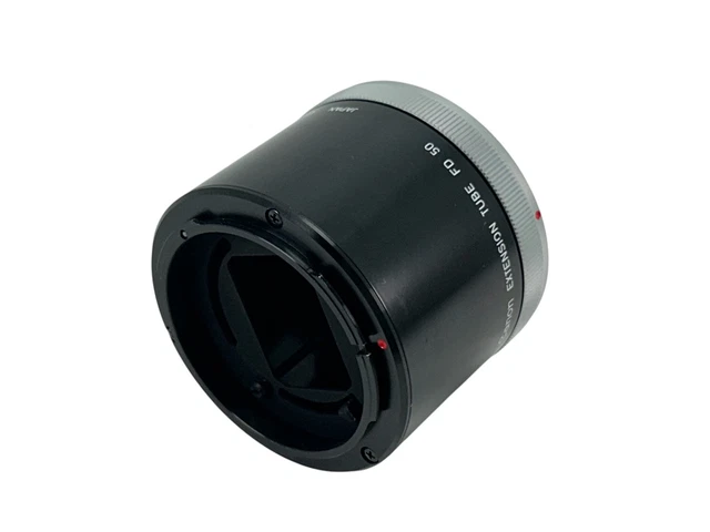 [EXC+5] CANON EXTENSION Tube FD 50 / Caps For Canon FD Lens From JAPAN ...