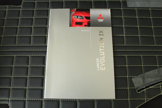 VIP PROSPEKT/BROCHURE MITSUBISHI Der neue Lancer Evolution IX 9 11/05 ...