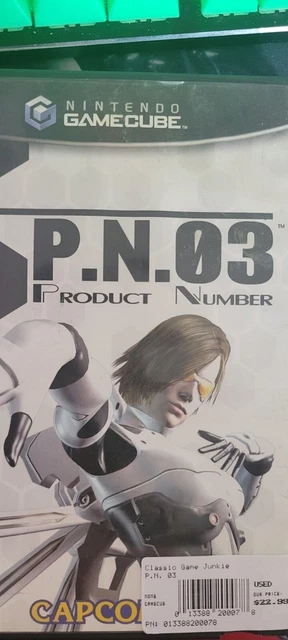 PN03 P.N.03 PRODUCT Number 3 (Nintendo GameCube, 2003) CIB $89.90 ...