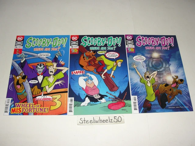 SCOOBY DOO WHERE Are You #96 98 & 99 Comic Lot DC 2019 Shaggy Fred Velma Daphne £23.62 - PicClick UK