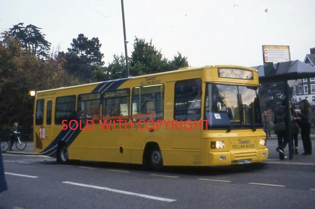 35MM ORIGINAL BUS slide Transdev Yellow Buses N466 TPR £3.99 - PicClick UK