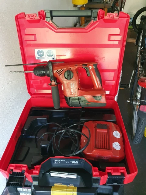 HILTI BOHRHAMMER AKKU TE4 - A22 Mit Koffer EUR 180,00 - PicClick DE
