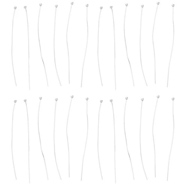 200 PCS FLEXIBLE Ball Needle Beads Pins for DIY Crafts Corsage Crafting ...