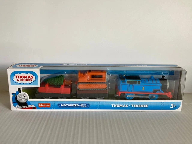 TRACKMASTER MOTORIZED THOMAS and Terence Thomas Tank Engine & Friends ...