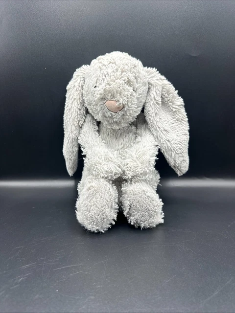 JELLYCAT BASHFUL BUNNY Rabbit Soft Toy Silver Grey 12 Inch £19.99 ...