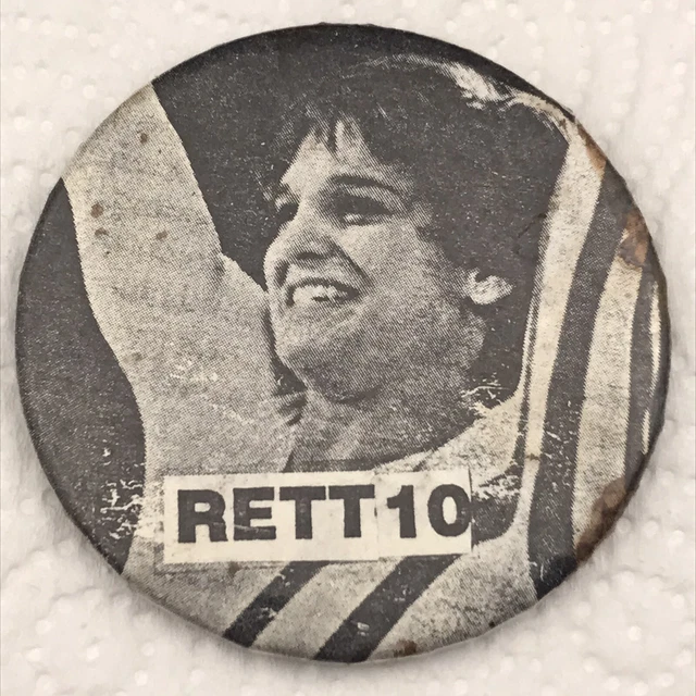 MARY LOU RETTON Pin Button Vintage Rett10 Rusty Rare £11.51 - PicClick UK