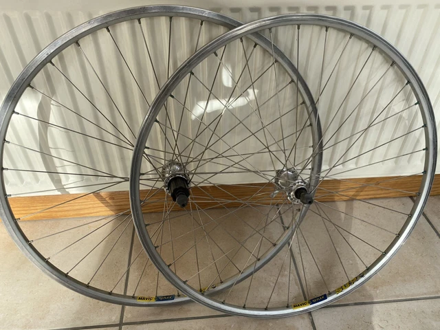 CAMPAGNOLO WHEELS 8 speed Mirage Hubs Mavic Reflex SUP Rims 36 Hole ...