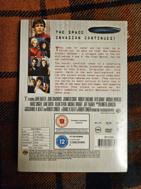 V: THE COMPLETE Series (DVD 2004) 5 Disc Set Brand New And Sealed Great Gift 🎁 £11.99 - PicClick UK