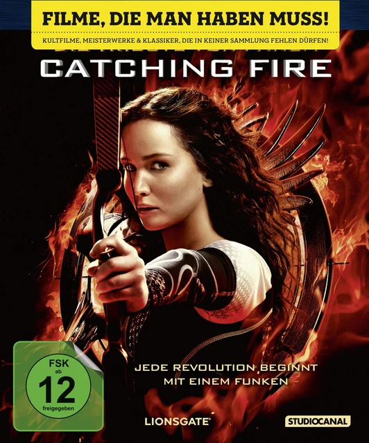 DIE TRIBUTE VON Panem 2 Catching Fire Blu-Ray Action Sci-Fi Jennifer ...