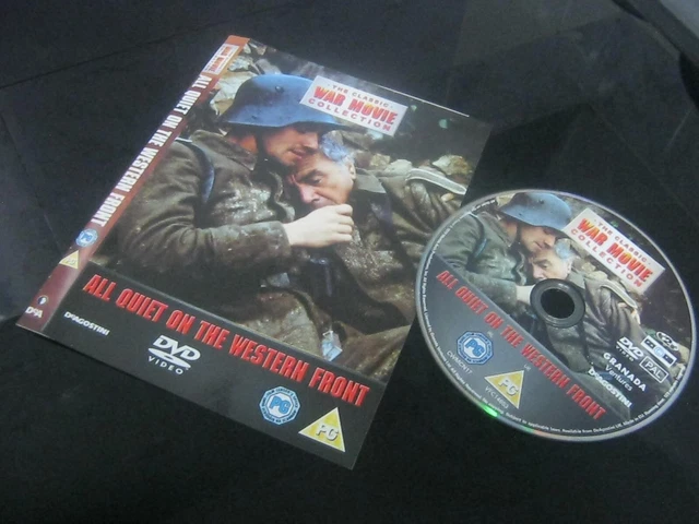 #112 ALL QUIET on the Western Front DVD (1979) Richard Thomas Borgnine ...