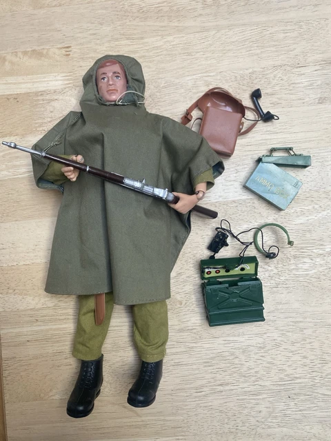 ACTION MAN 1964 Vintage Talking/morse Code Radio Transmitter/ Field ...
