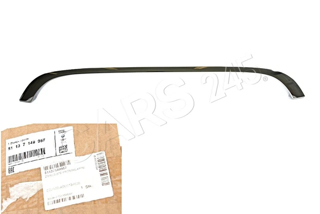 ORIGINAL ZIERLEISTE FRONTKLAPPE MINI Cooper One R55 R56 R57 D 1.6 ...