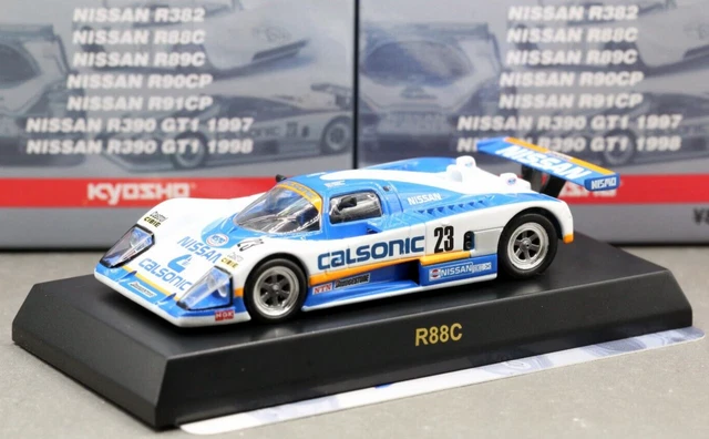 KYOSHO 1/64 NISSAN Racing Car Collection R88C Le Mans 1988 Calsonic N°23 EUR 31,31 - PicClick FR