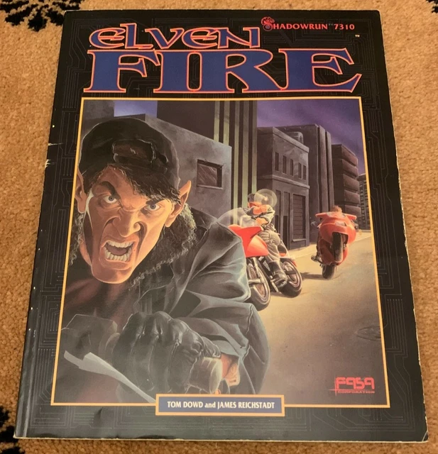 RARE FASA SHADOWRUN Elven Fire 7310 - 1991 Excellent! £11.53 - PicClick UK
