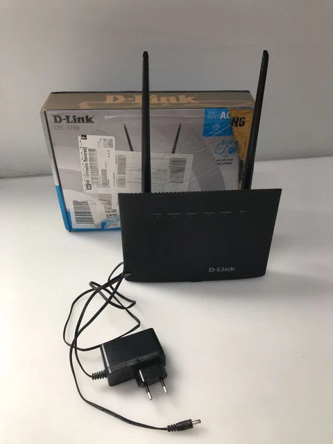 ROUTEUR MODEM D-LINK DSL-3788 AC1200 Gigabit VDSL2 (compatible ADSL2 ...