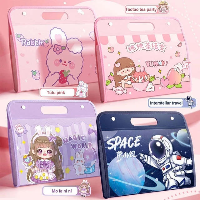 HORIZONTAL TEST PAPER Storage Folder Waterproof Document Bag A4 File ...