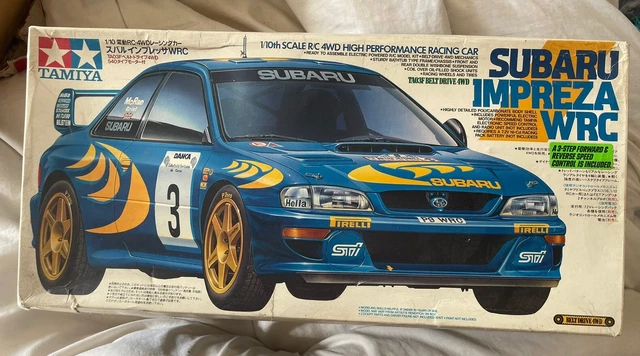 TAMIYA RC KIT SUBARU IMPREZA WRC TL01 58210 1998 1/1 READ DESCRIPTION ...