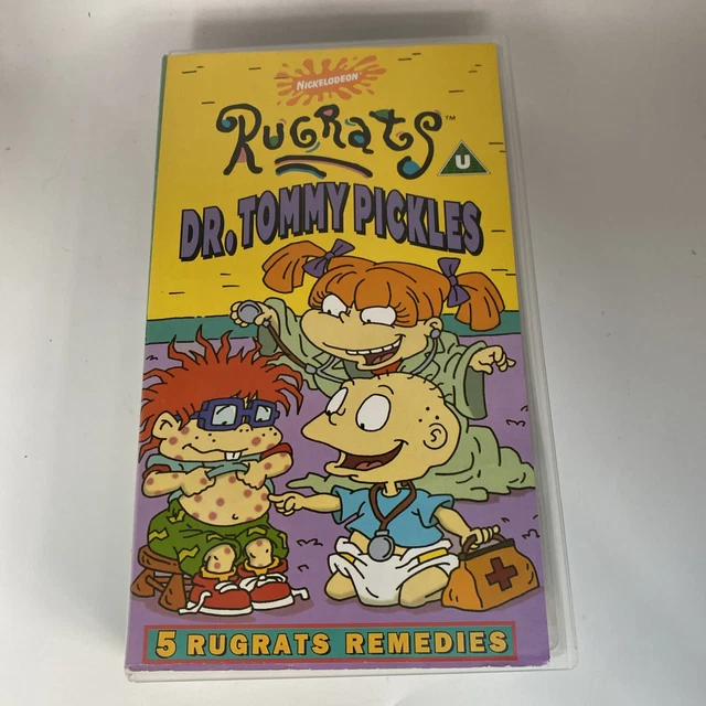 RUGRATS DR. TOMMY Pickles - VHS (1998) Nickelodeon Cartoon Animation £6 ...