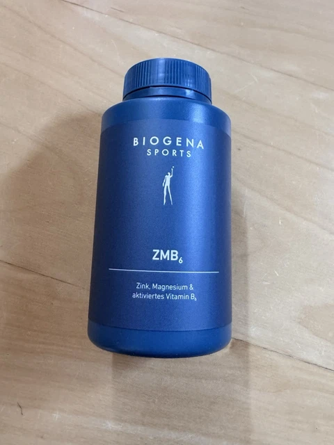 BIOGENA SPORTS ZMB6 90 Capsules - Zinc Magnesium Vitamin B6 - ZMA ...