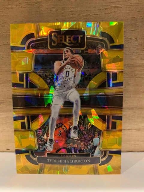 2023-24 SELECT TYRESE Haliburton Concourse Oro Ghiaccio Crackizzato ...