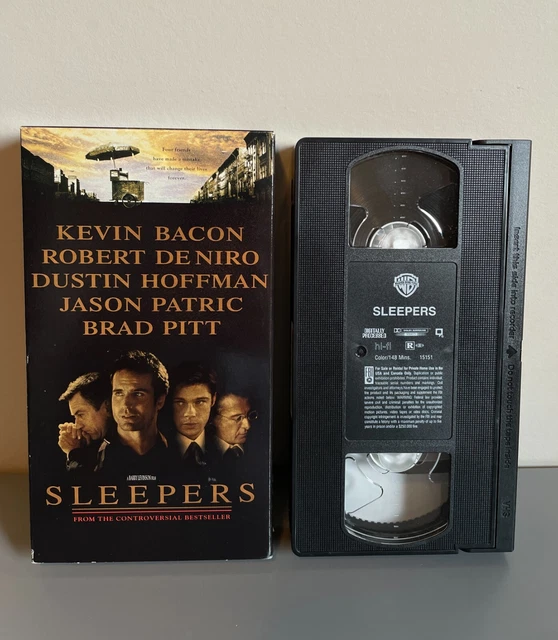 SLEEPERS VHS 1996 - Kevin Bacon, Robert Deniro, Brad Pitt $5.00 ...