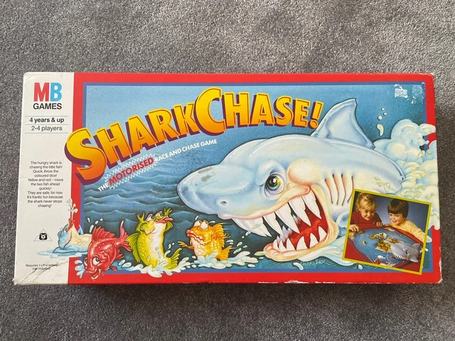 1989 SHARK CHASE Board Game Vintage Retro Complete Working MB Game. £12 ...