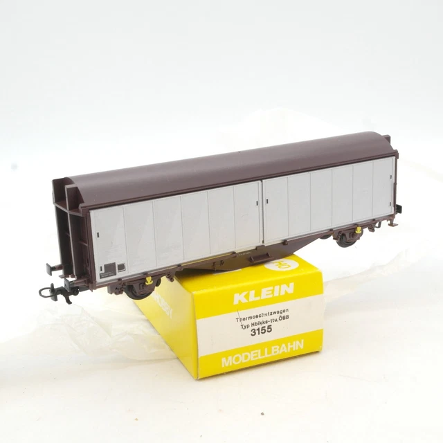KLEIN MODELLBAHN H0 3155 Schiebewandwagen der ÖBB in OVP RF8448 EUR 13 ...