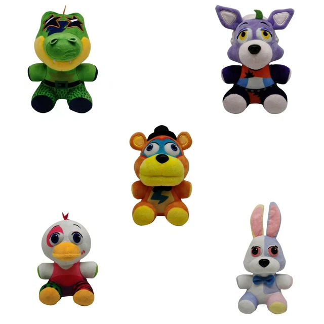 FNAF FIVE NIGHTS At Freddy's Security Breach Gator Plush Toys Plushie ...
