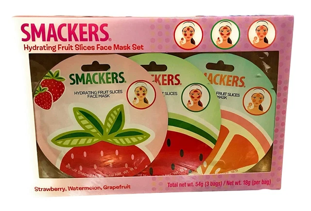LIP SMACKERS HYDRATING Fruit Slices Face Mask Set of 3 Ships Free!! $6. ...