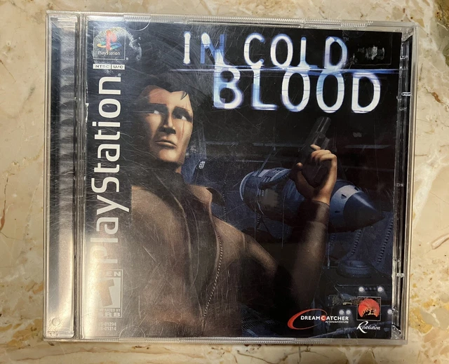 IN COLD BLOOD (PS1 PlayStation 1, 2001) Authentic cover but no manual ...