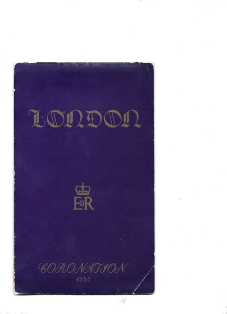 LONDON PLAN & Guide For Elizabeth11 Coronation & Procession & Route Map ...