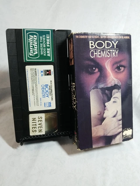 BODY CHEMISTRY (VHS, 1993) Marc Singer, Mary Crosby, Lisa Pescia £6.50 ...