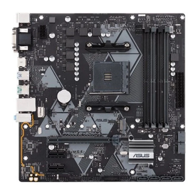 ASUS PRIME B450M-A AM4 Socket Micro ATX Motherboard £57.90 - PicClick UK