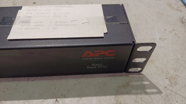 APC AP6015A RACK Pdu, Basic, 0U/1U, 120-240V/15A, 220-240V/10A, (12 ...