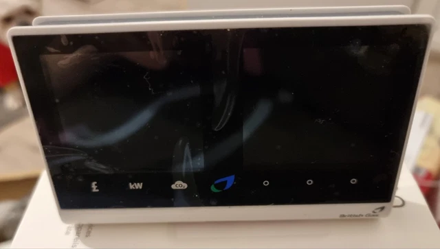 BRITISH GAS GEO Dual Smart Home Energy Monitor ,Displays Both Gas And ...