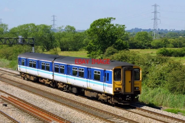 PHOTO CLASS 150 Dmu 150243 At Coedkernew On 15/07/02 £2.00 - PicClick UK