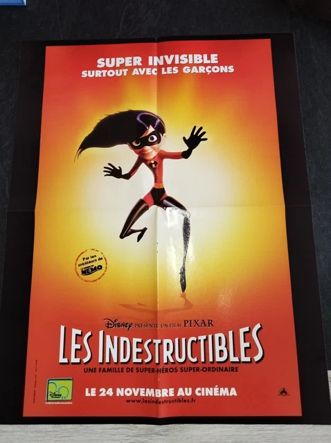 POSTER AFFICHE DISNEY Les Indestructibles Incredibles Monde de Nemo ...