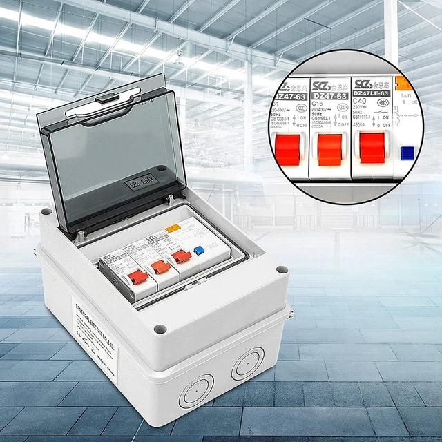 2022 CONSUMER UNIT Fuse Box Caravans Consumer Unit Garage Shed Garages ...
