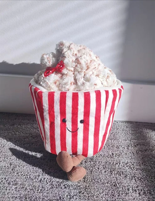 NEW JELLYCAT AMUSEABLE Popcorn Plush Toy With Tag&Dust Bag Food Dolls ...