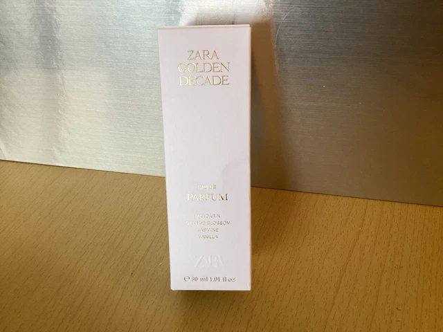 ZARA GOLDEN DECADE Eau De Parfum Fragrance Perfume 30ml EDP New Sealed ...