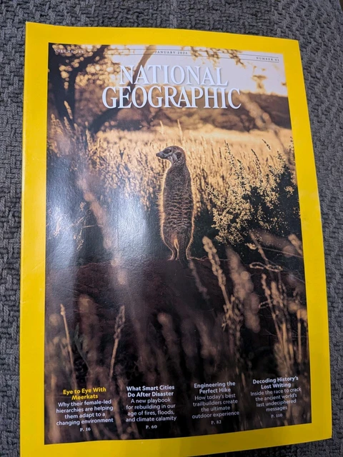NATIONAL GEOGRAPHIC MAGAZINE January 2026 £2.77 - PicClick UK