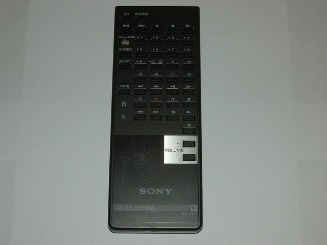 SONY RM-S420 AUDIO System Hi Fi Remote Control Genuine Original £20.00 ...