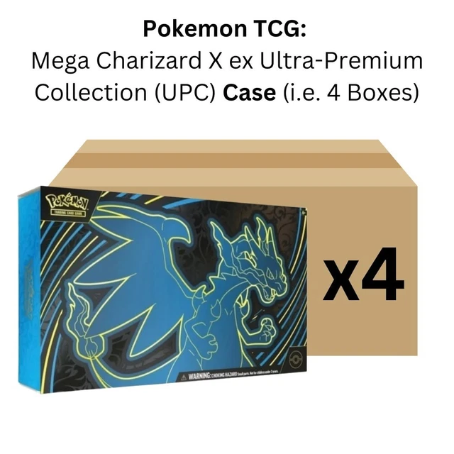POKEMON PHANTASMAL FLAMES - Ultra Premium Collection UPC SEALED CASE ...