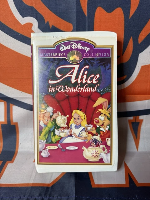 WALT DISNEY MASTERPIECE Collection Alice in Wonderland VHS Clamshell £9.16 - PicClick UK