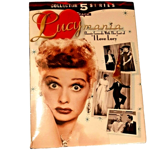 5 Tape Set I Love Lucy Mania 5 Pack Vhs 2000 £15 43 Picclick Uk