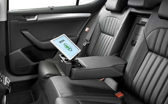 ORIGINAL SKODA SMART Titulaire Multimedia Support Tablette Appui-Tête ...