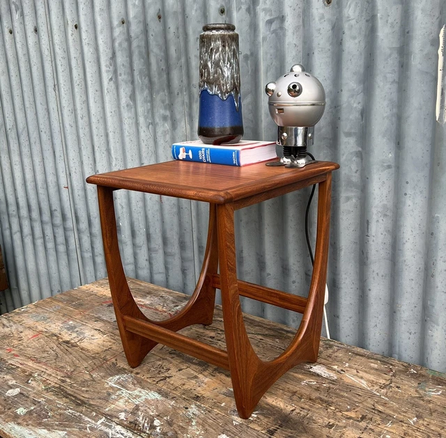 VINTAGE G PLAN Astro Fresco Teak Side End Coffee Table 70s Mid Century ...